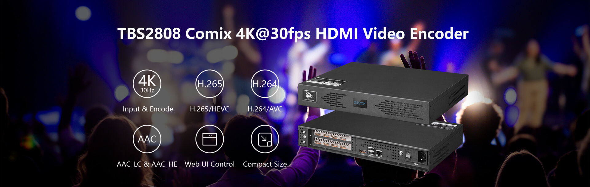 IPTV streamer HDMI encoding device and DVB PCI-e tuner cards provider